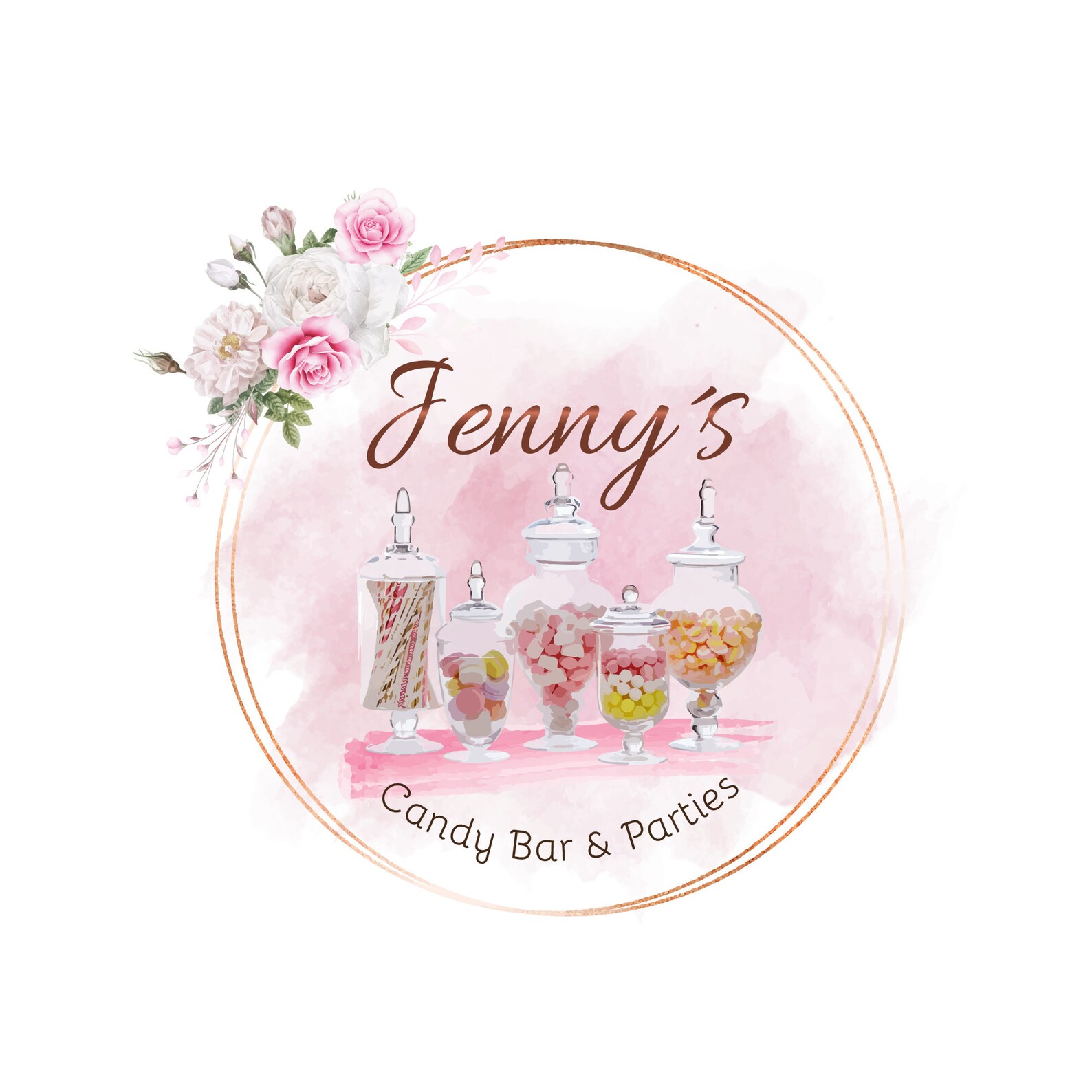 Sweet Treats Logo Candy Bar Logo Design Apothecary Candy Jar - Etsy