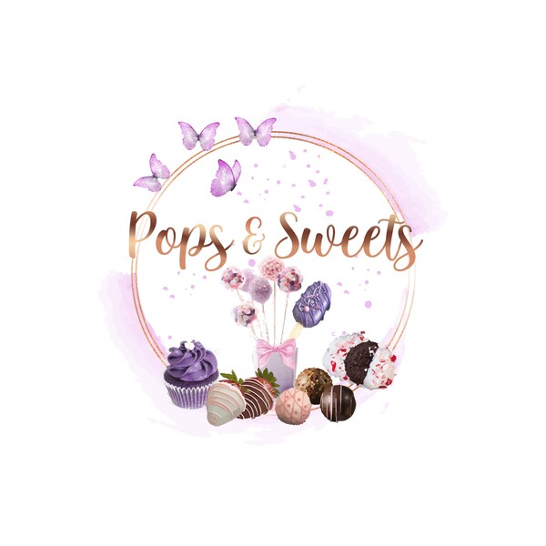 Cupcake Logo Design - Etsy