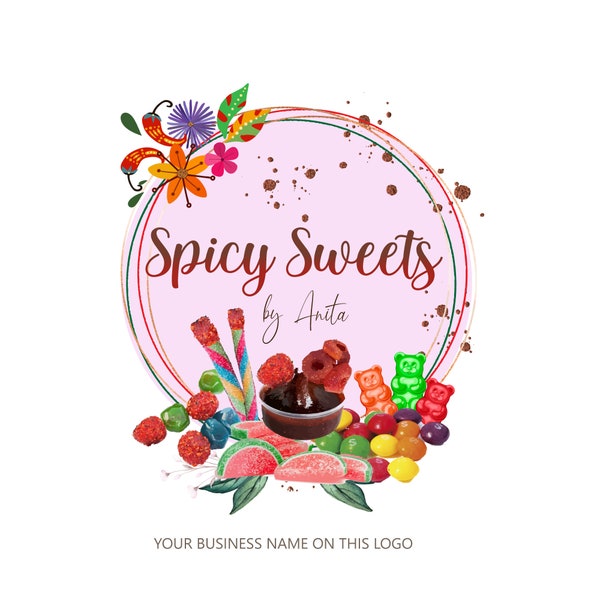 Mexican Candy Logo Design - Etsy