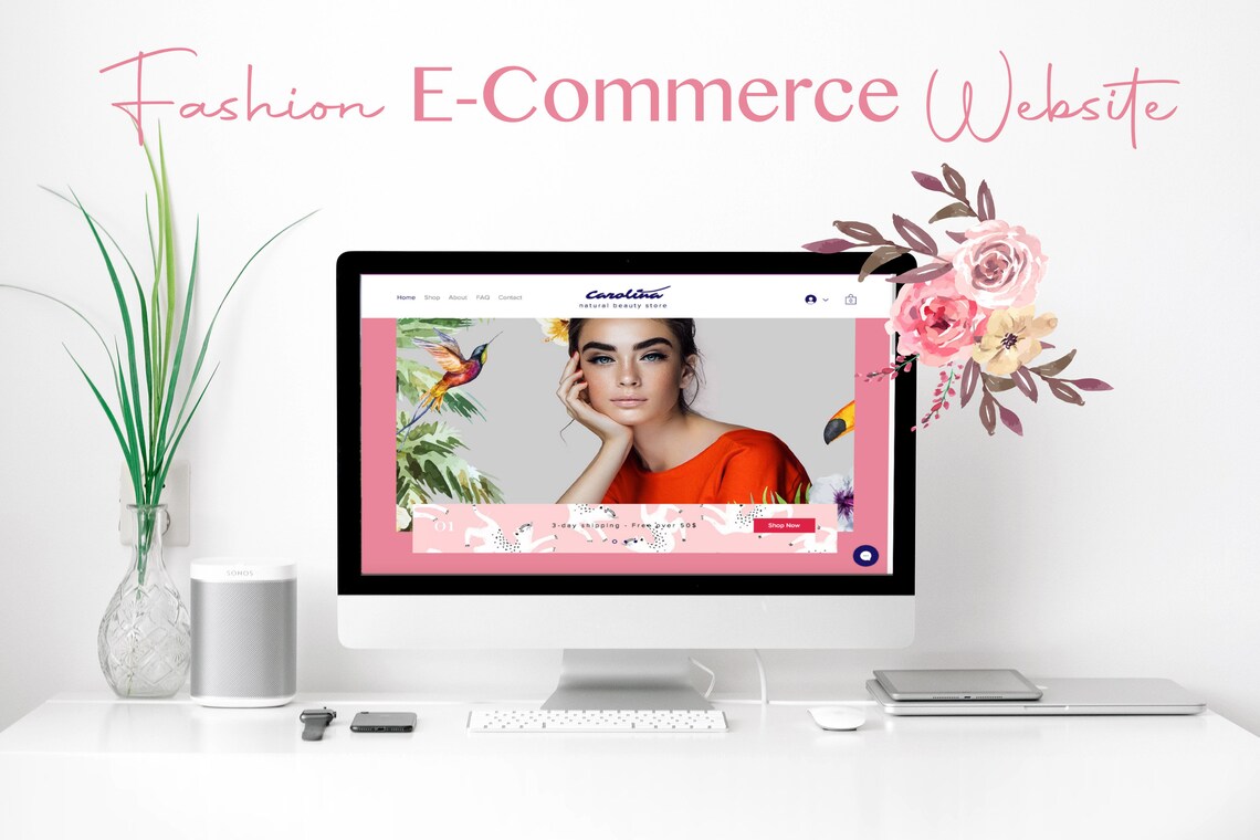 Ecommerce Website Design Professional and Unique Web Design | Etsy