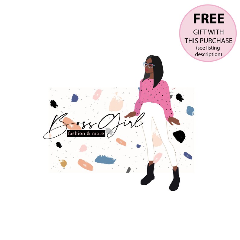 Custom Logo Design Fashion Boutique Logo Design Business - Etsy