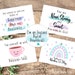Printable Positivity Postcards Postcard Set Instant | Etsy