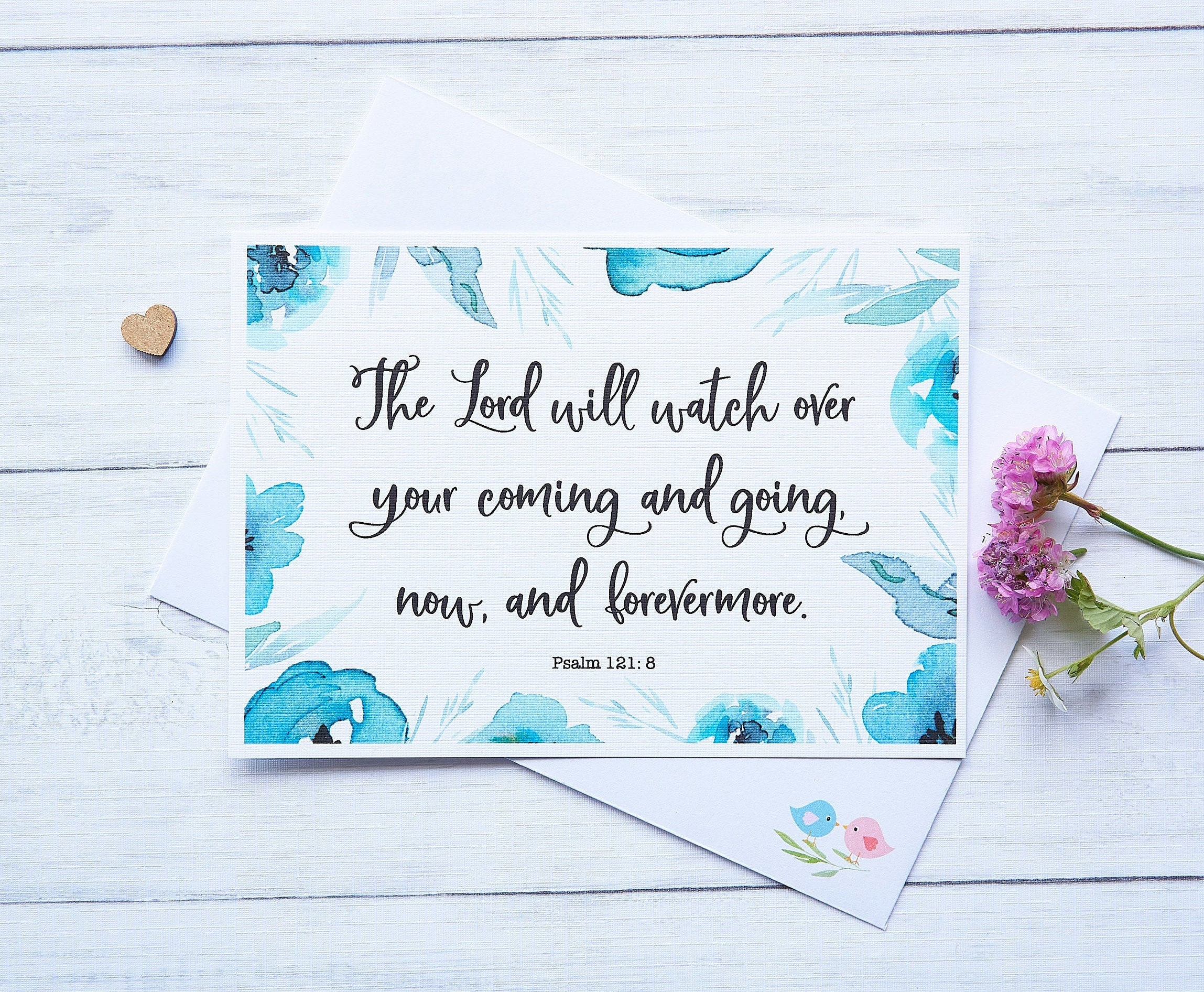 Bible Postcards, Christian Cards, Encouragement Postcards, Psalms ...