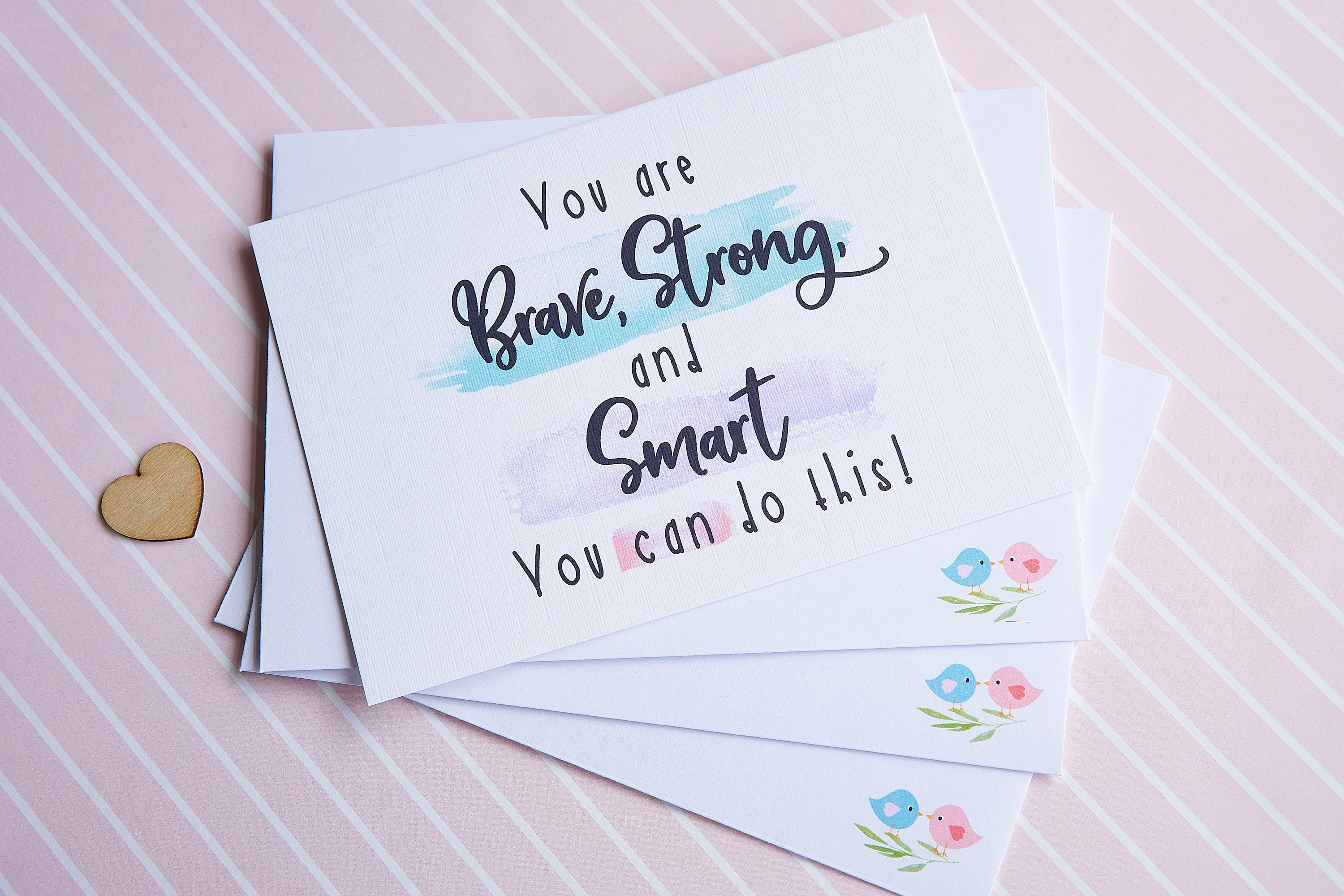 Positivity Postcards Encouragement Cards Notecard Set | Etsy