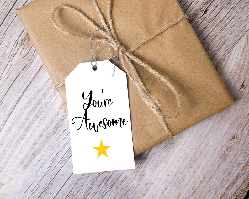 Printable Gift Tags Gift Tag Download Any Occasion Gift | Etsy