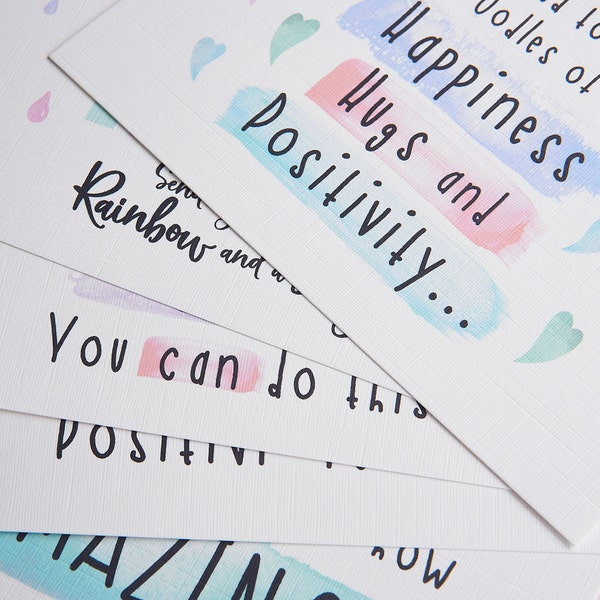 Motivational Postcards - Etsy UK