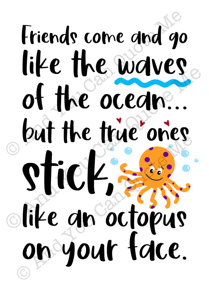 Printable Friend Card Best Friend Card Instant Download | Etsy