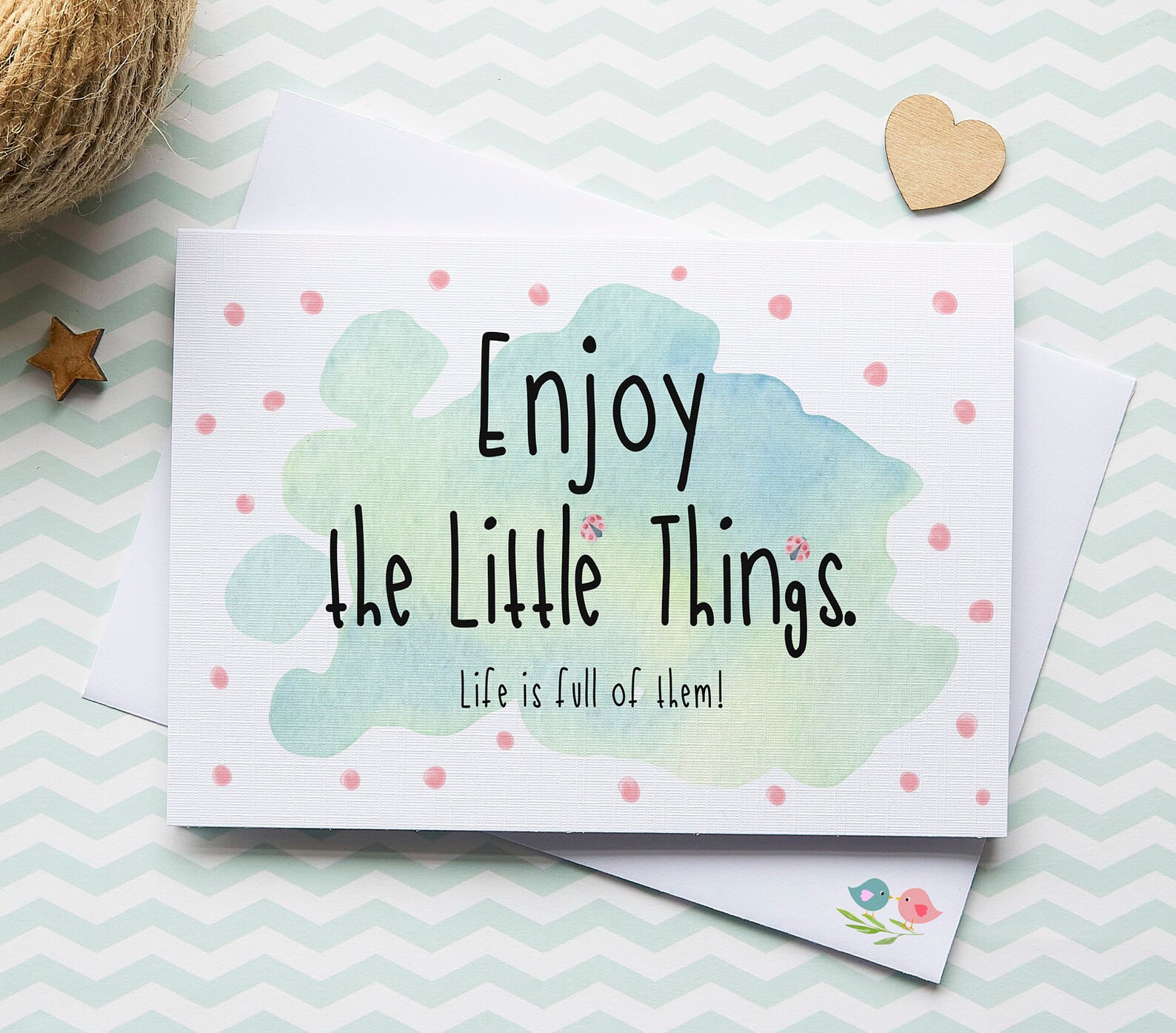 Positivity Card Friendship Card Positive Quote Just Because - Etsy