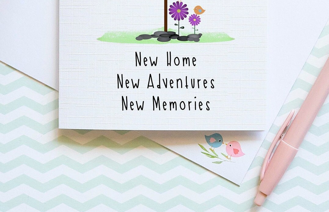 New Home Card First Home Moving House Card House Sale - Etsy