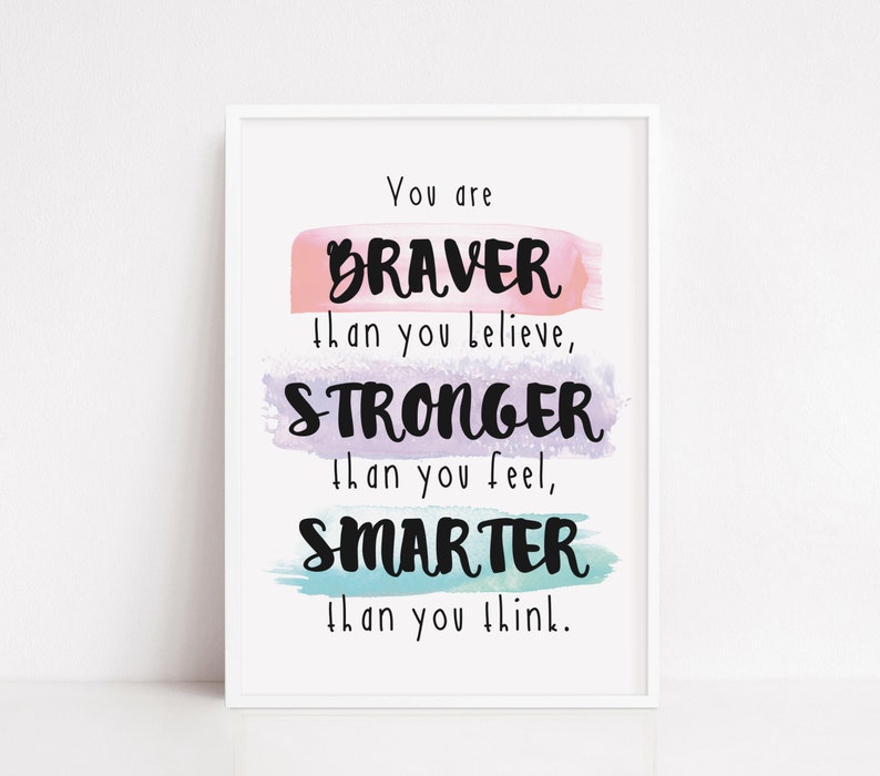 Motivational Prints, Positive Prints, Statement Art, Inspiring Quotes ...