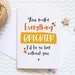 Positivity Card Card for Friend Friendship Card Thank You - Etsy