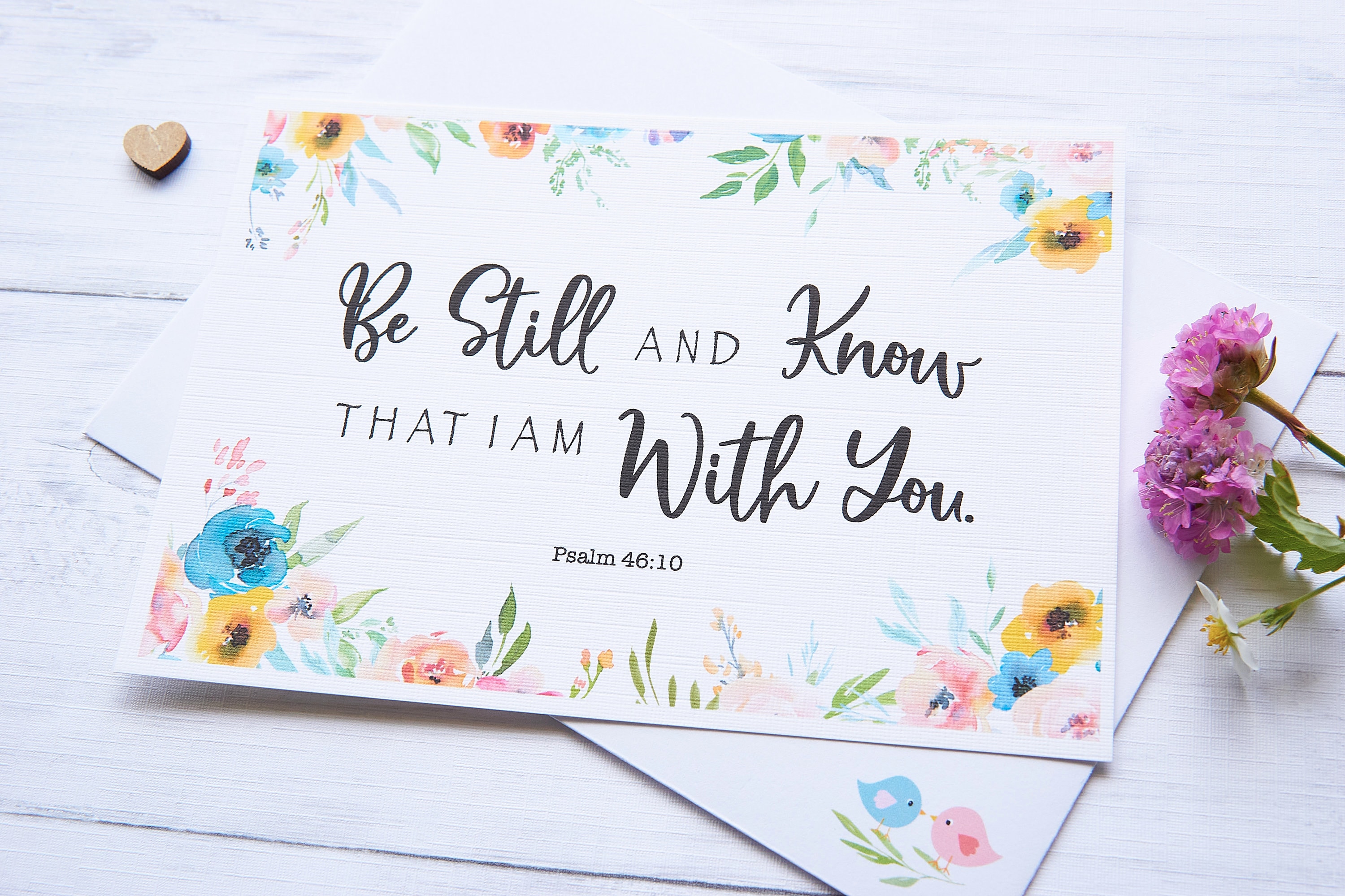 Bible Postcards, Christian Cards, Encouragement Postcards, Psalms ...