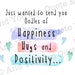 Printable Positivity Postcards, Postcard Set, Instant Download ...
