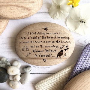 Believe in Yourself, Encouragement Gift, Self Belief Gift, Confidence ...