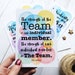 Teamwork Postcards Positive Quotes Team Quotes Staff Gifts - Etsy