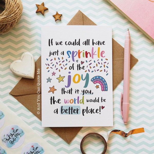 Friend Appreciation Card - Etsy