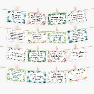 32 Printable Affirmation Cards, Positivity Cards, Positive Affirmations ...
