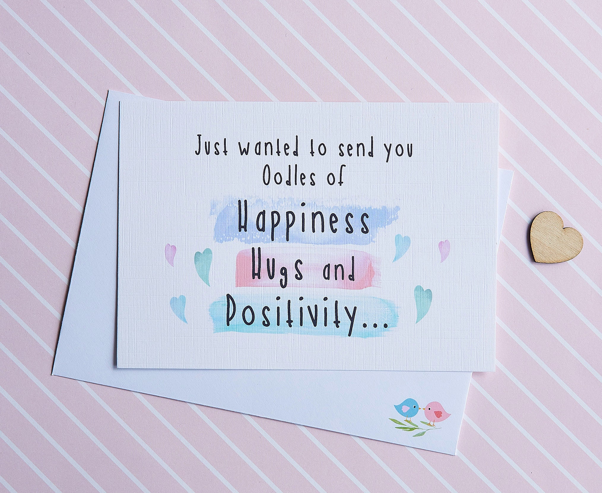 Positivity Postcards Encouragement Cards Notecard Set | Etsy