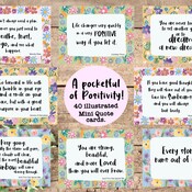 Mini Encouragement Cards 30 Affirmation Cards Compliment - Etsy Canada