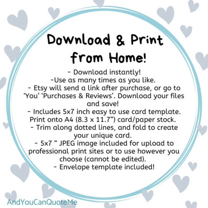 Printable Card Self Esteem Card Positive Quotes Motivating - Etsy