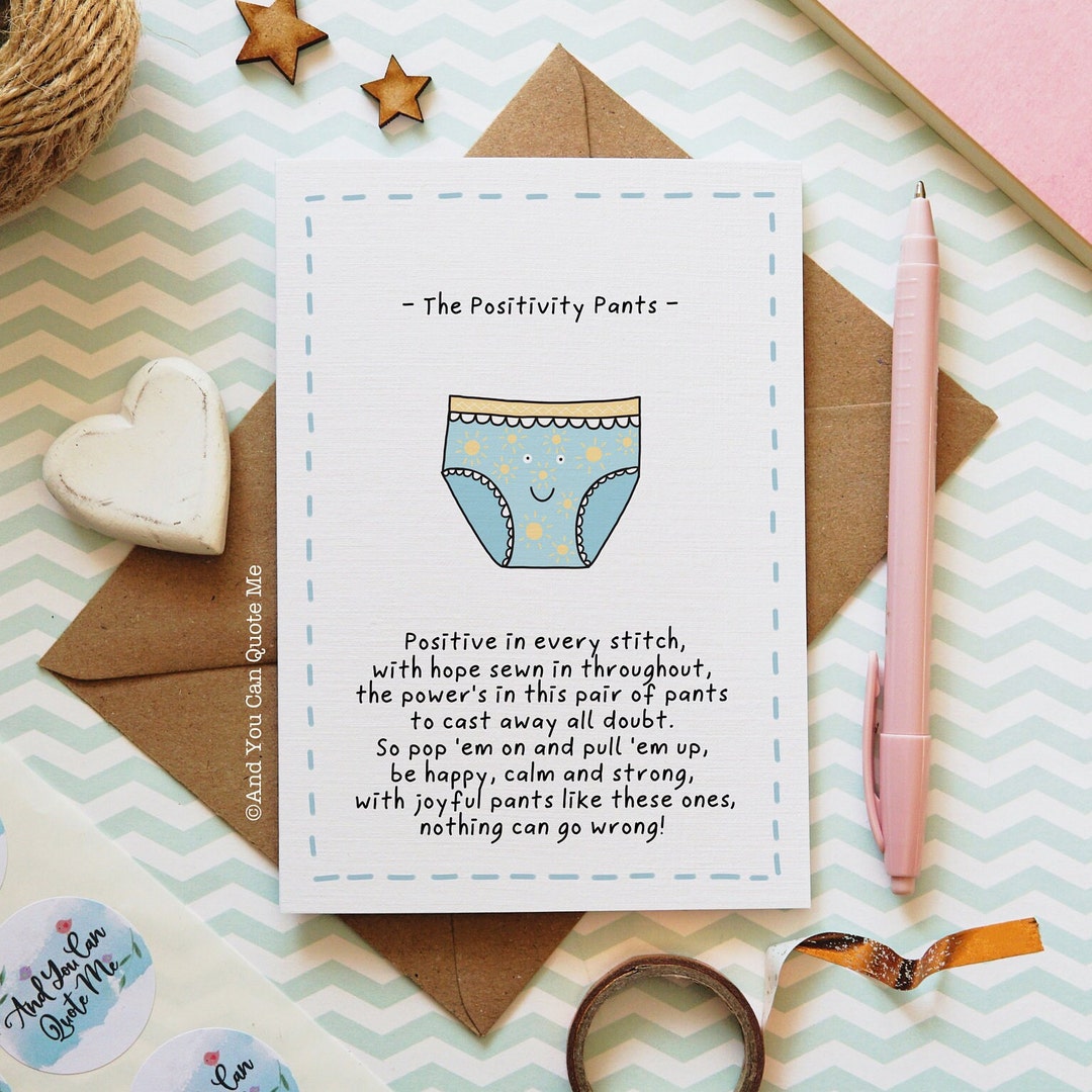 Positivity Card Good Luck Thinking of You Card Cheer up - Etsy UK
