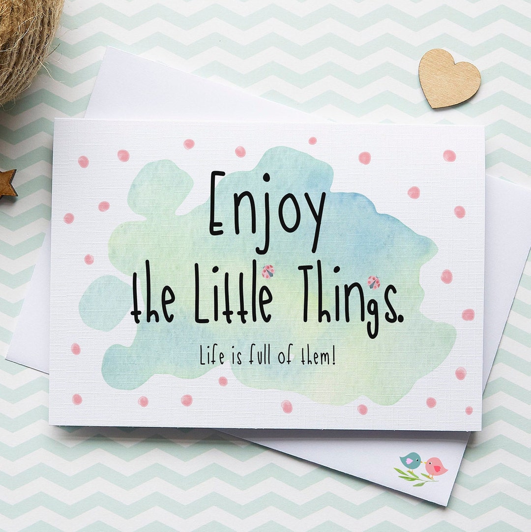 Positivity Card, Friendship Card, Positive Quote, Just Because Card ...