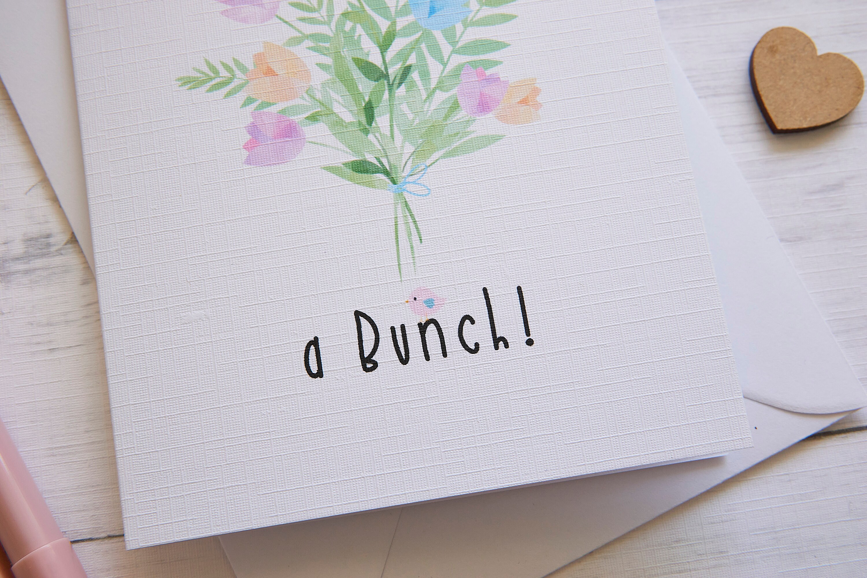 Thank You Card Floral Card Thank You Teacher Thank You Key | Etsy