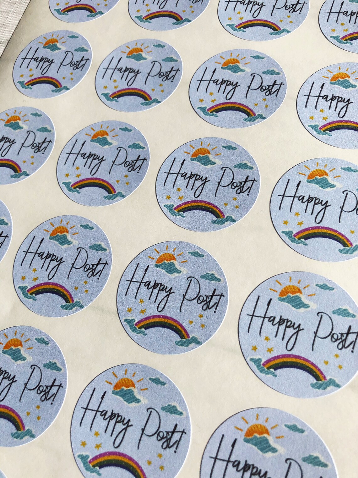 Positivity Stickers, Packaging Stickers, Happy Post Stickers, Seller ...