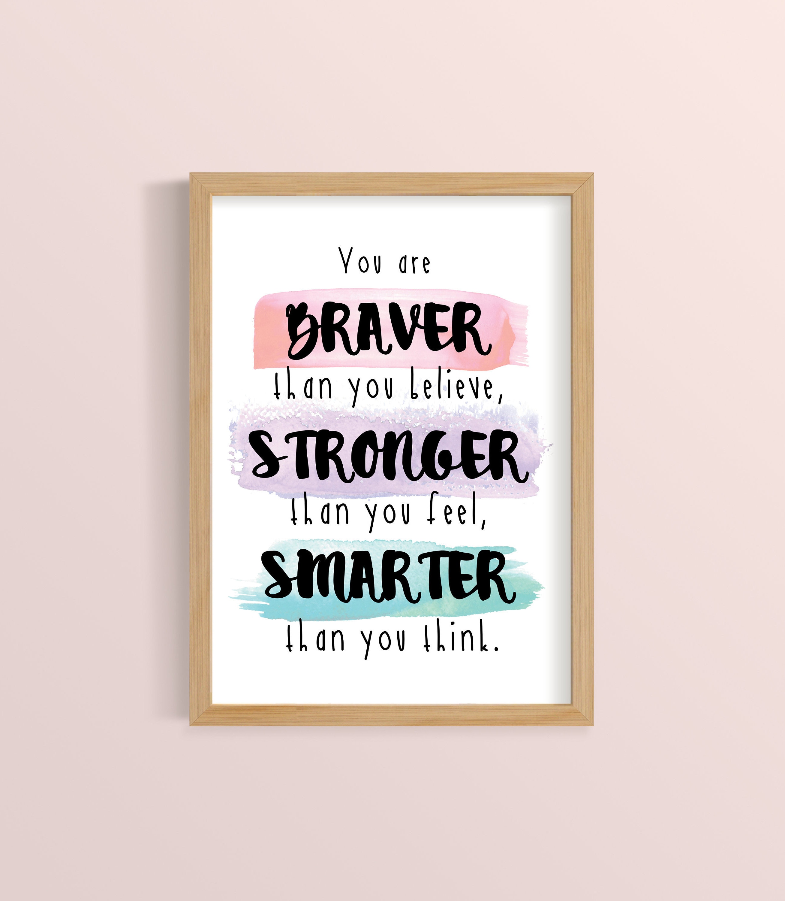 Motivational Prints Positive Prints Statement Art Inspiring | Etsy UK