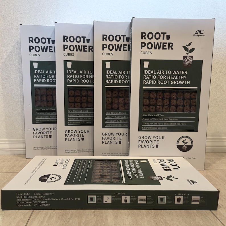 200 Coco Coir Plugs: Root Power Seed Starter Cubes - Etsy Canada