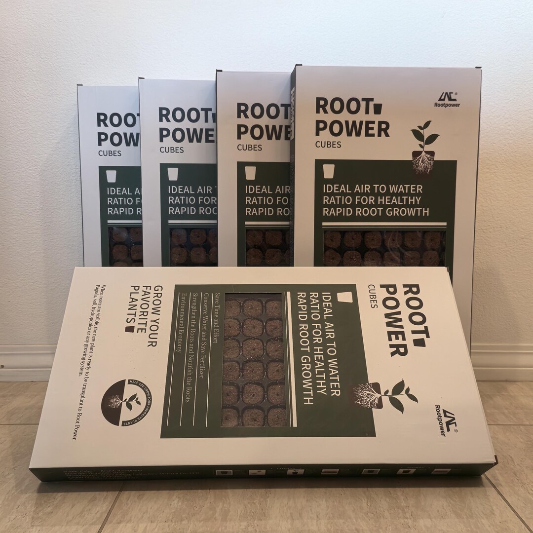 Coco Coir Plugs: Root Power Seed Starter Cubes - Etsy