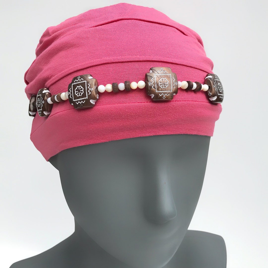 Bronze Color Beaded Turban Accessory | Beaded Turban Headband ...