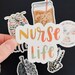 Nursing Sticker, Nursing Student Sticker, Healthcare Sticker, Nurse ...