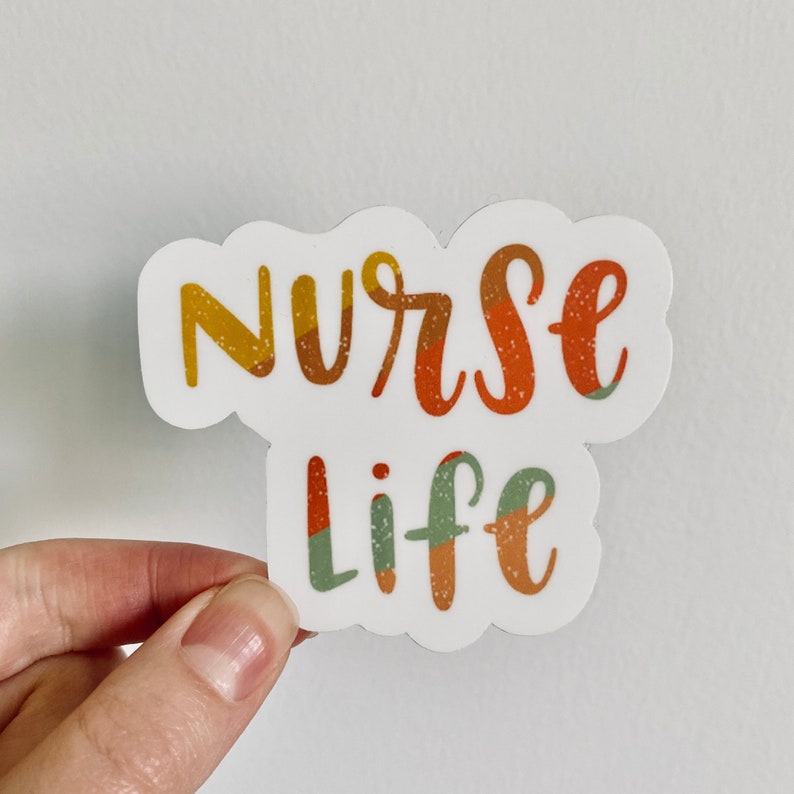 Nursing Sticker Nursing Student Sticker Healthcare Sticker - Etsy