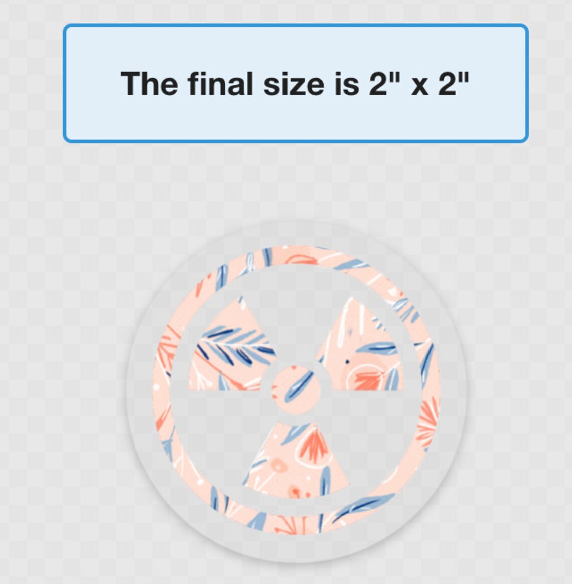 Clear Colorful Radiology Symbol Sticker Radiology Sticker - Etsy