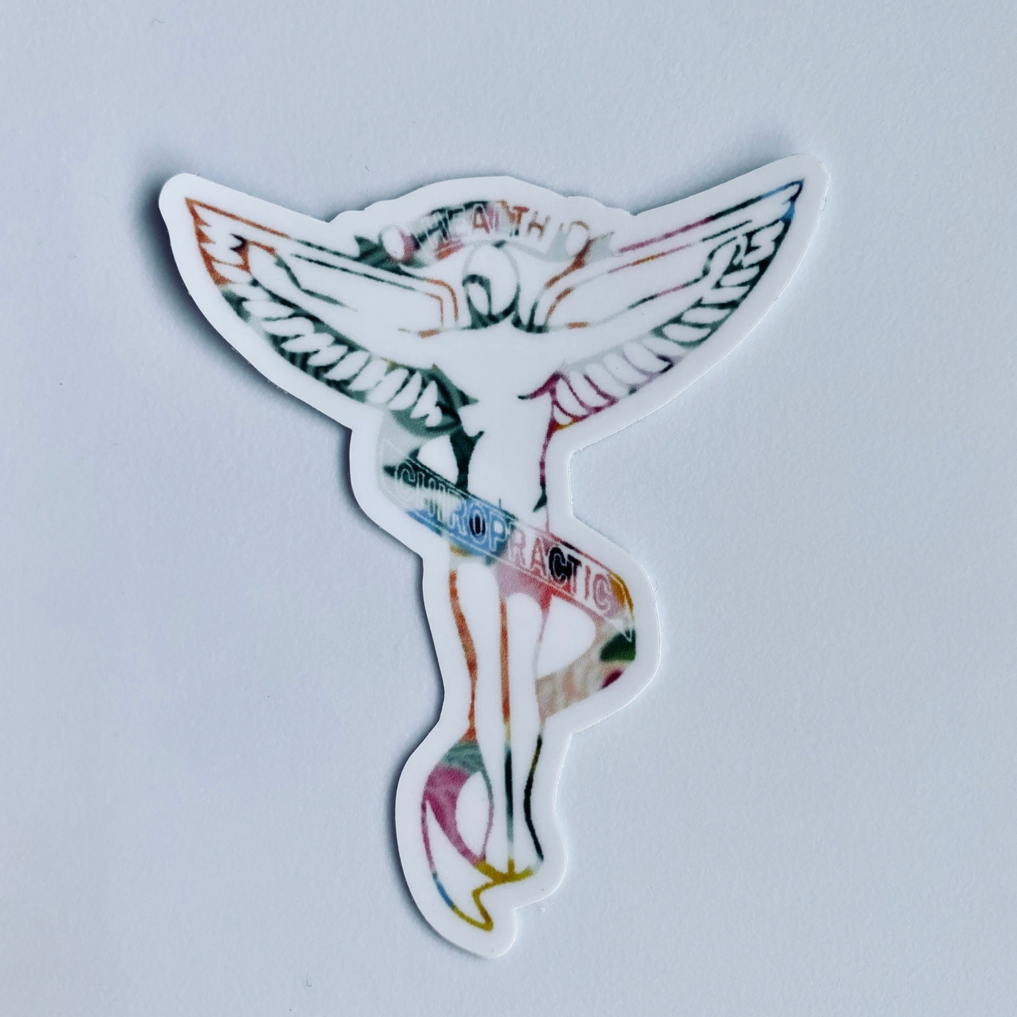 Colorful Chiropractor Symbol Sticker Chiropractor Sticker | Etsy