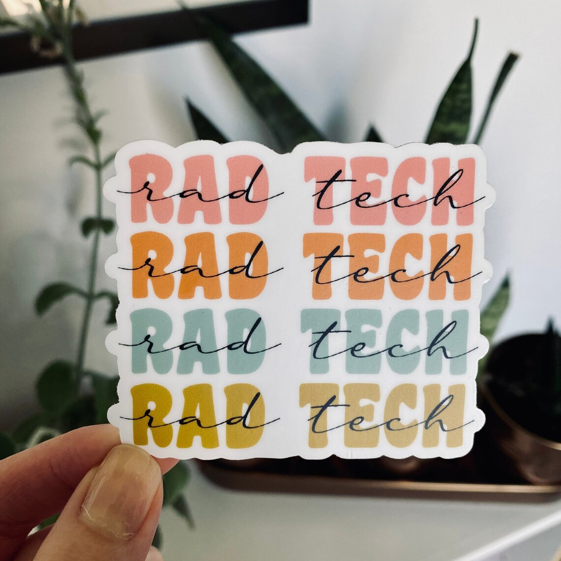 Radiology Sticker Rad Tech Sticker Rad Tech Decal - Etsy