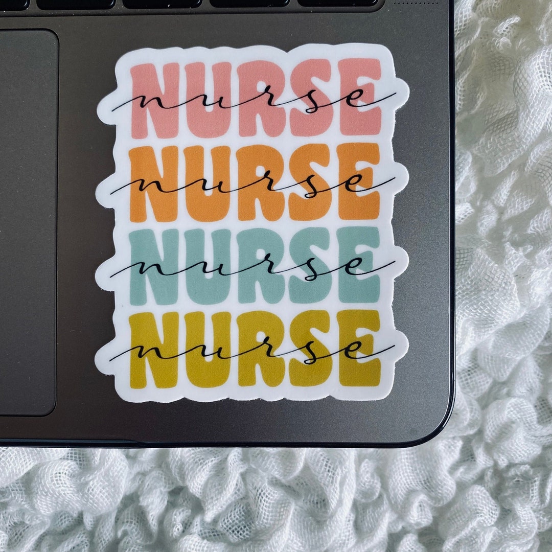 Nursing Sticker, Nursing Student Sticker, Nurse School Planner, Cute ...