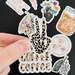 Cheetah Peace Sign Skeleton Sticker Radiology Sticker Xray - Etsy
