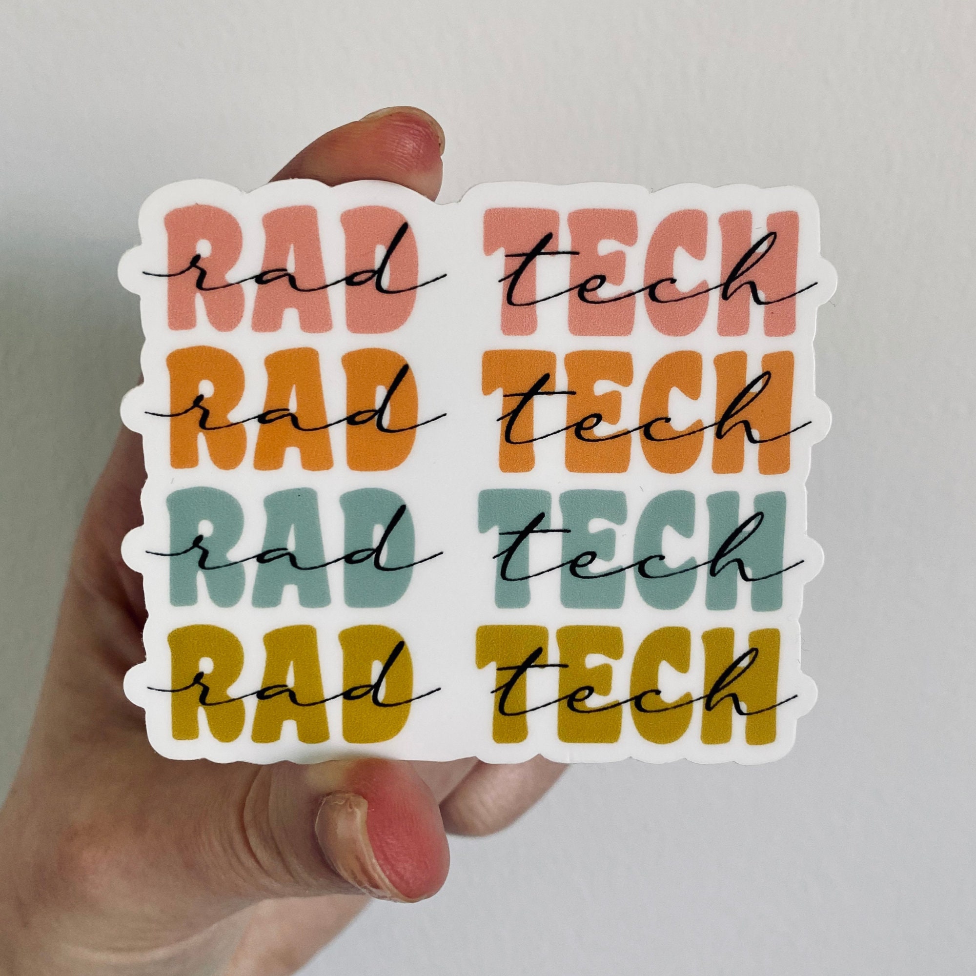 Radiology Sticker Rad Tech Sticker Rad Tech Decal - Etsy