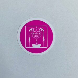 Pink Xray Sticker, Radiology Stickers, Xray Sticker, Rad Tech Sticker ...