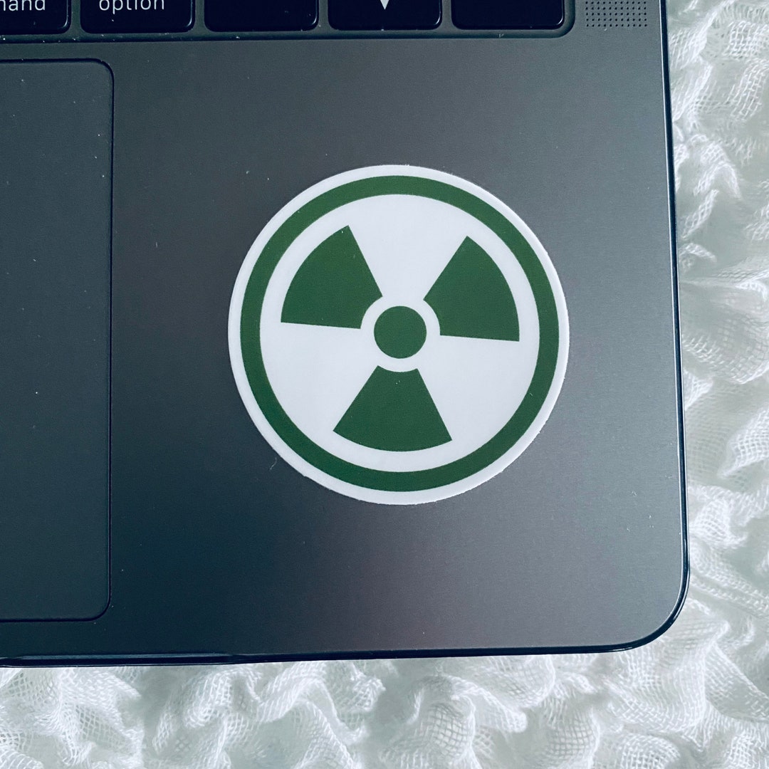 Dark Green Radiology Symbol Sticker: Weatherproof Rad Tech Gift - Etsy