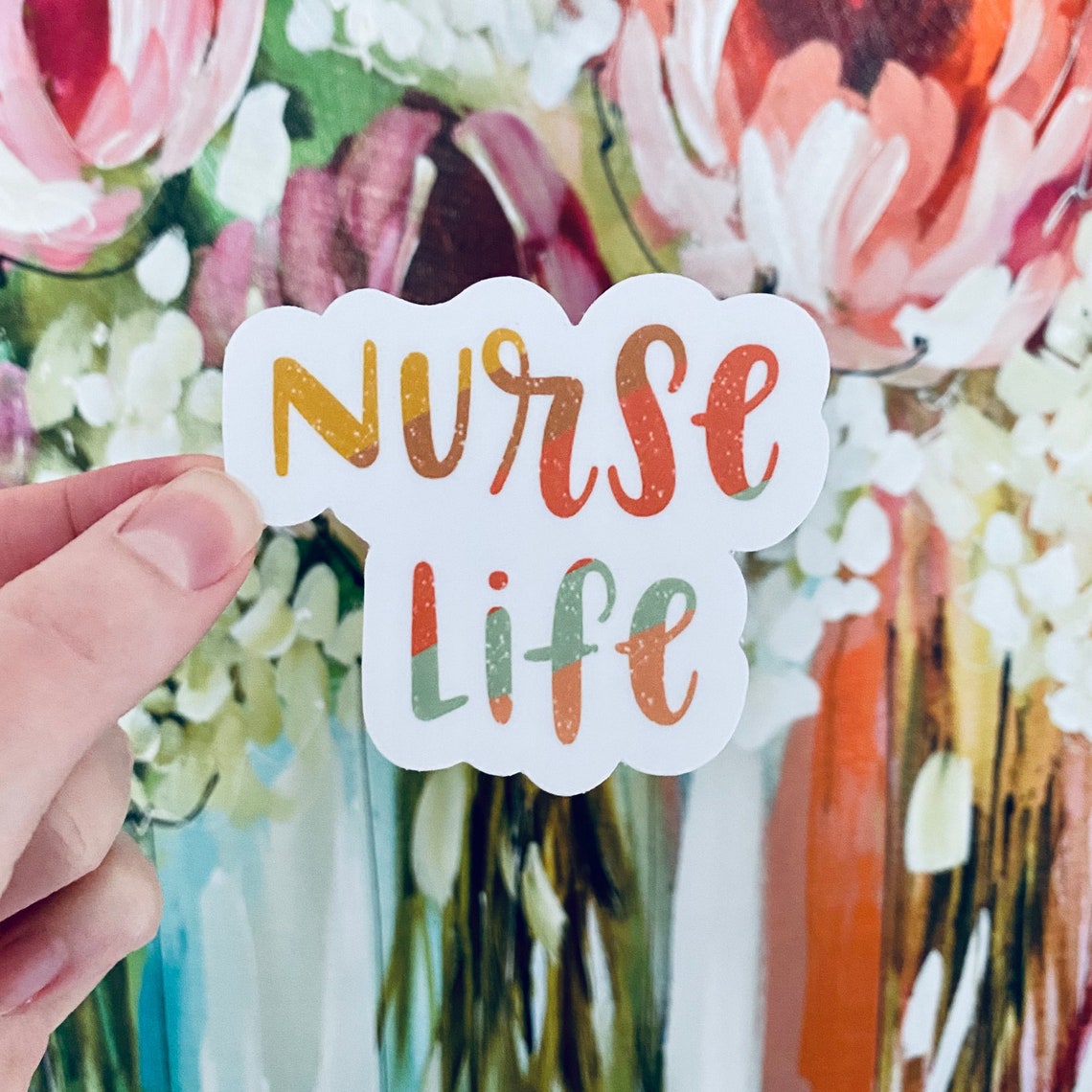Nursing Sticker Nursing Student Sticker Healthcare Sticker - Etsy
