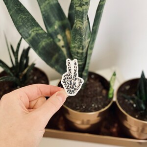 Cheetah Peace Sign Skeleton Sticker: Radiology Tech Gift - Etsy