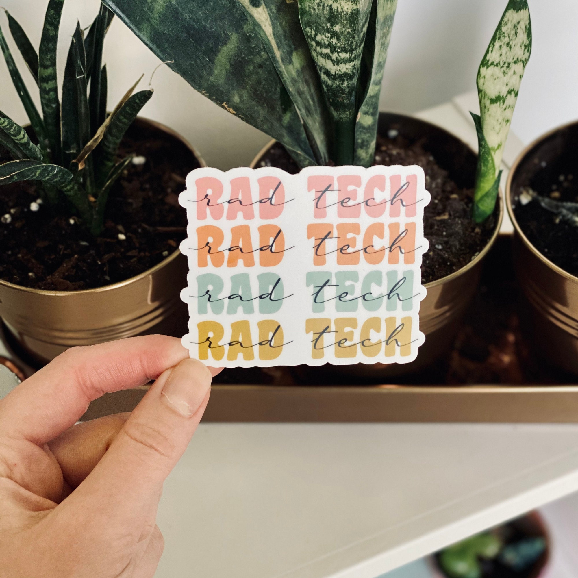 Radiology Sticker Rad Tech Sticker Rad Tech Decal - Etsy