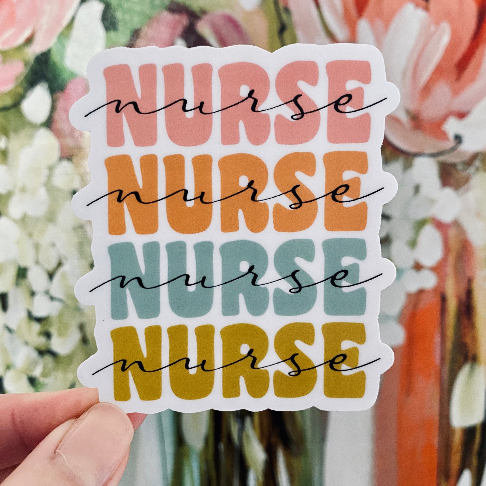 Nursing Sticker Nursing Student Sticker Nurse School - Etsy