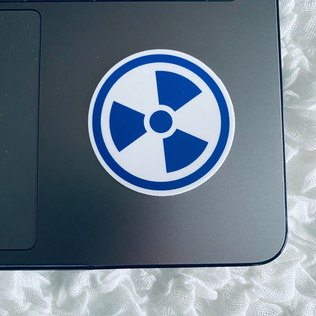 Navy Radiology Symbol Sticker, Radiology Sticker, Radiology Gift, Rad ...