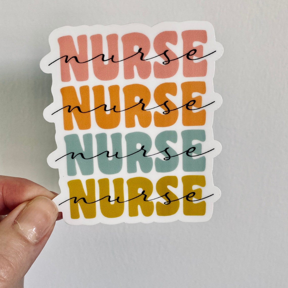 Nursing Sticker Nursing Student Sticker Nurse School | Etsy