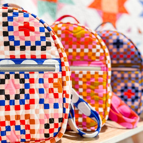 Quilted Backpack - Etsy