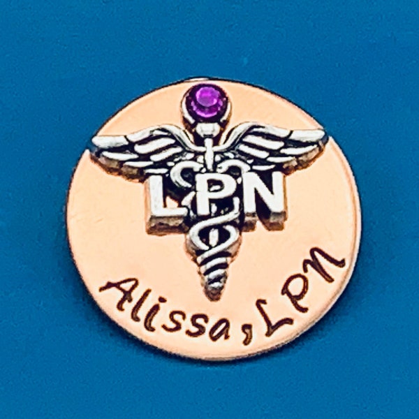 Nursing Pin Lpn - Etsy
